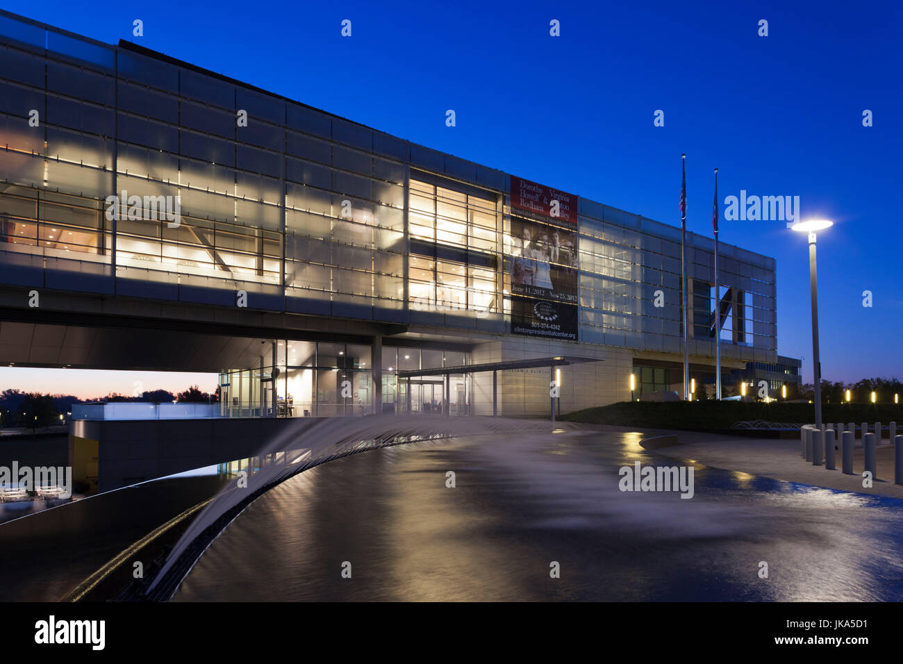 USA, Arkansas, Little Rock, William J. Clinton Presidential Library and ...