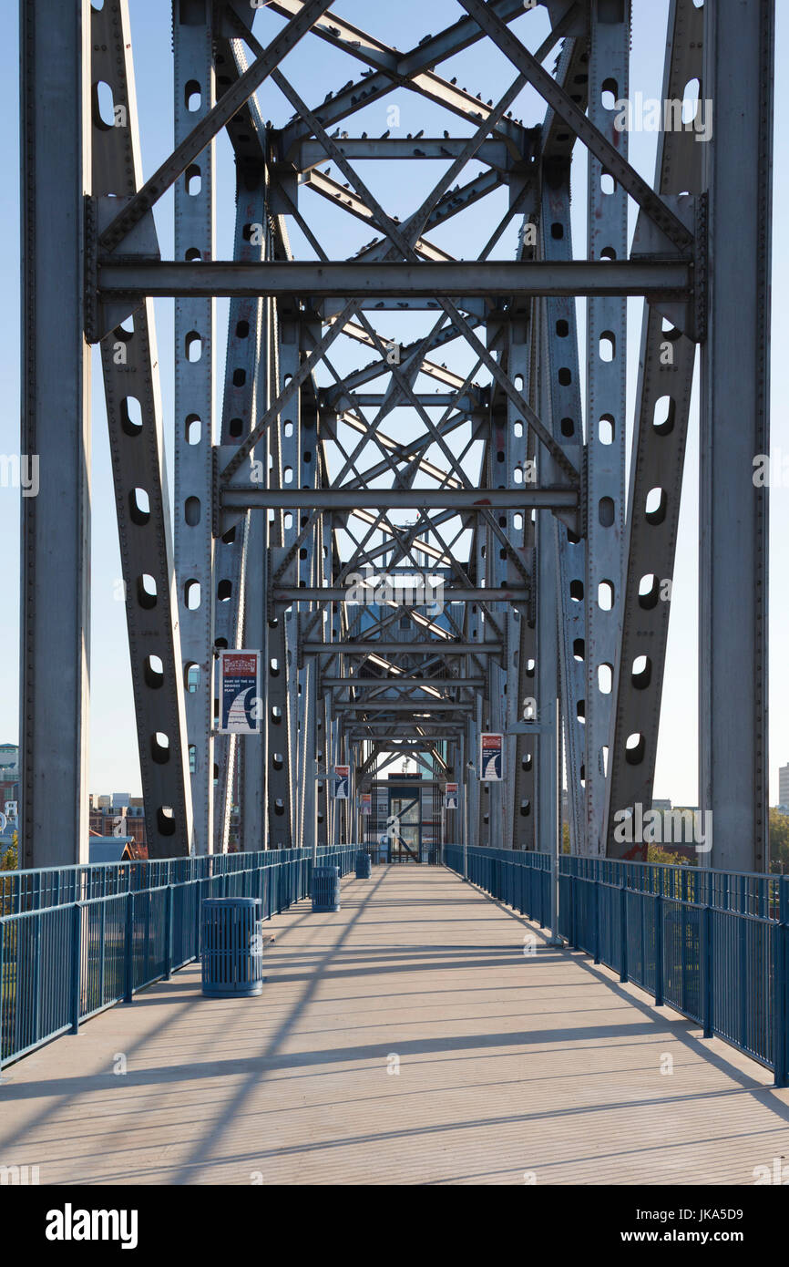 USA, Arkansas, Little Rock, Junction Pedestrian Bridge Stock Photo - Alamy