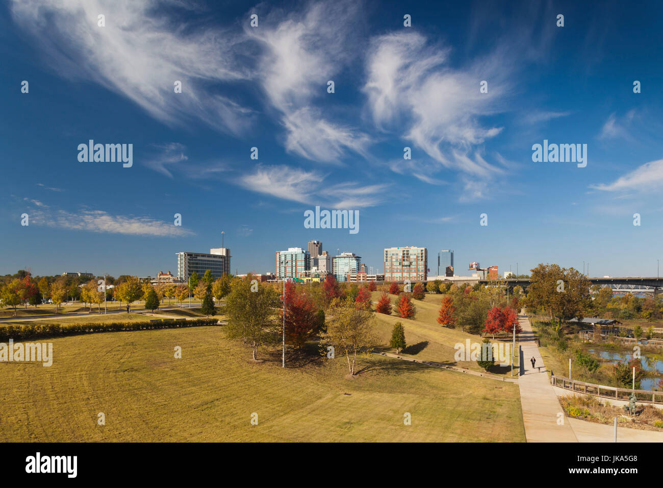 USA, Arkansas, Little Rock, city skyline Stock Photo - Alamy