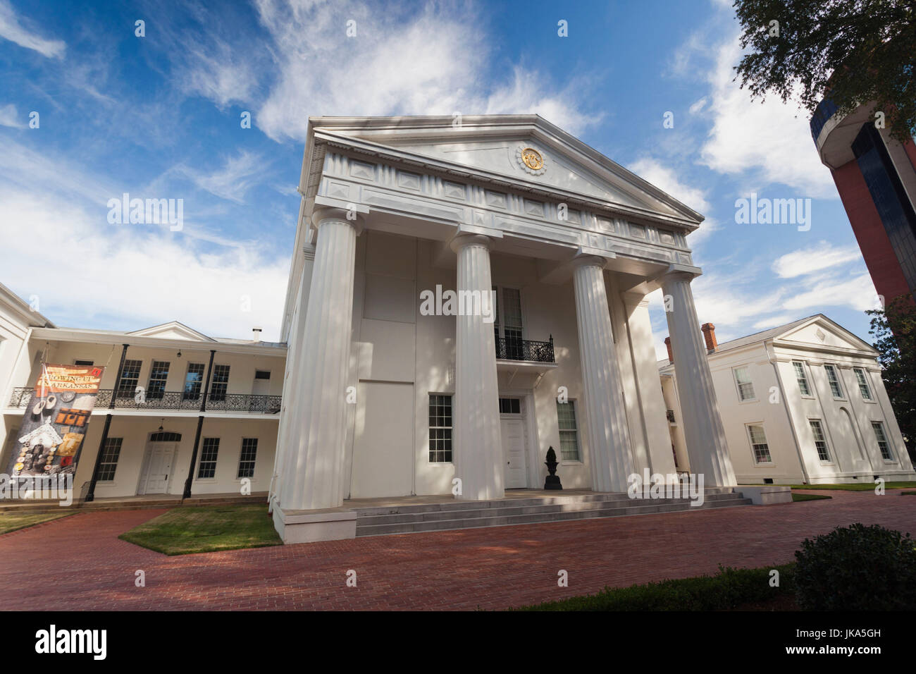 USA, Arkansas, Little Rock, The Old State House Museum, exterior Stock ...