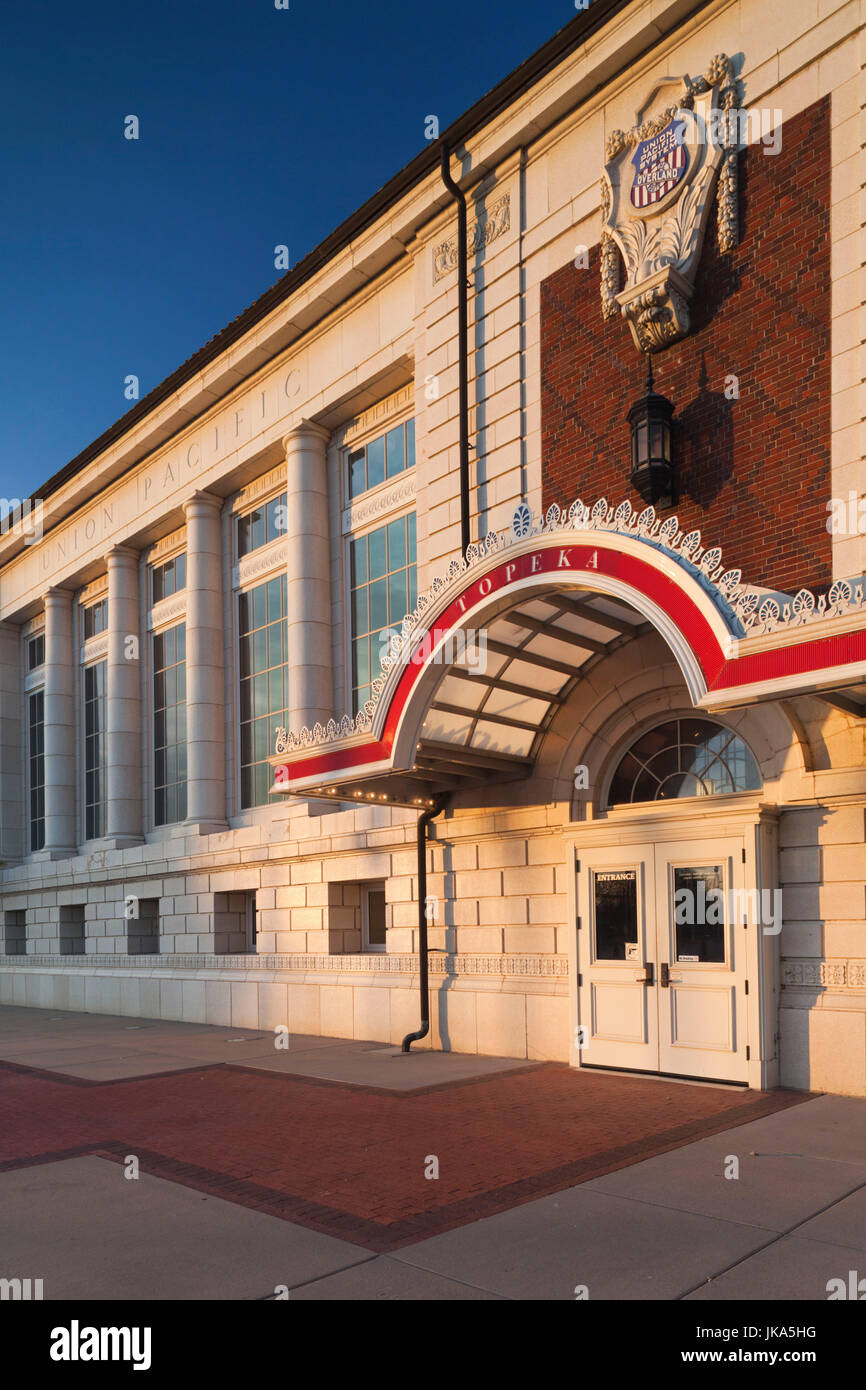 USA, Kansas, Topeka, The Great Overland Station and All Veterans ...
