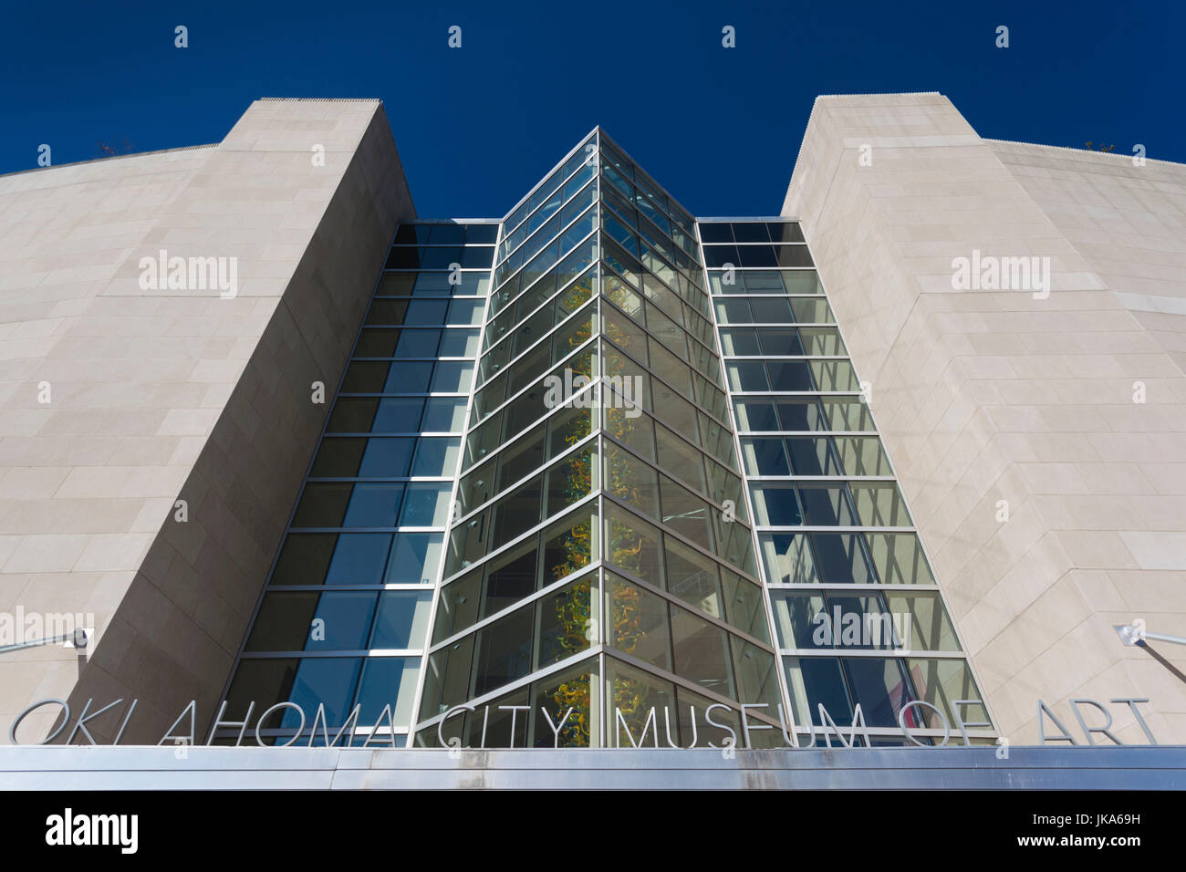 USA, Oklahoma, Oklahoma City, Oklahoma City Museum of Art, exterior ...