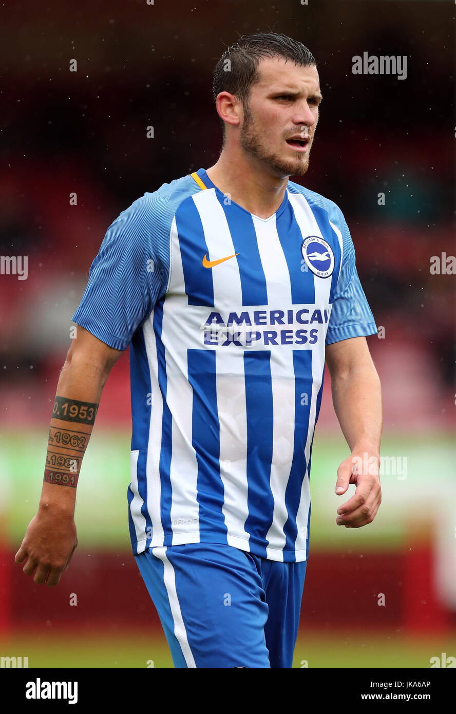 Brighton and Hove Albion's Pascal Gross during the pre-season friendly ...