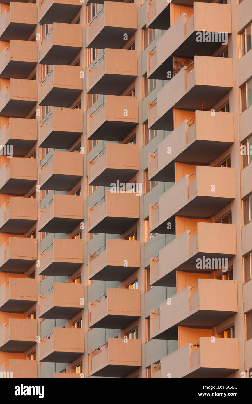 Balconies of the regency tower hi-res stock photography and images - Alamy