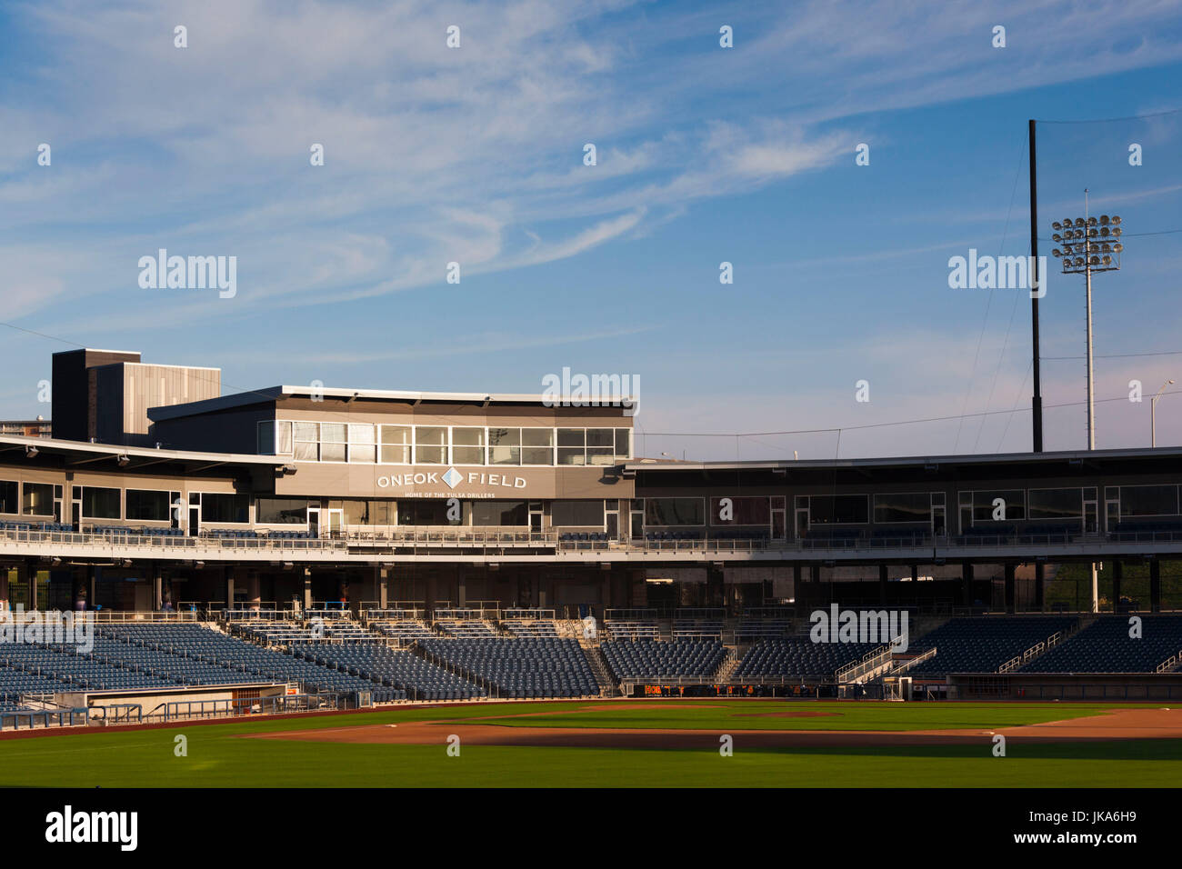 USA, Oklahoma, Tulsa, ONEOK Field, sports stadium Stock Photo - Alamy
