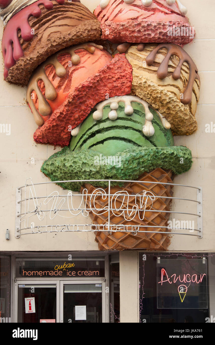 Azucar ice cream hi-res stock photography and images - Alamy