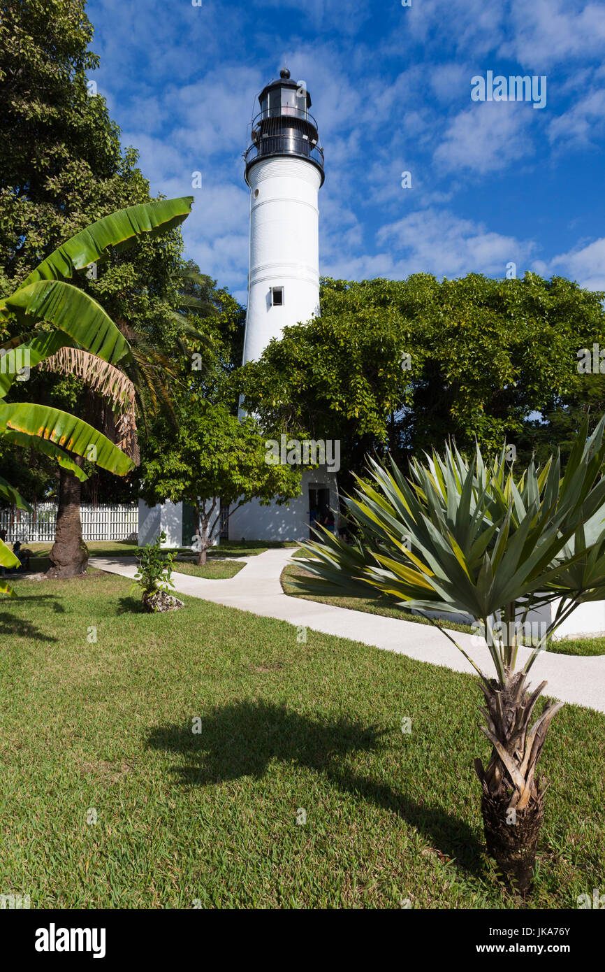 USA, Florida, Florida Keys, Key West, Key West Lighthouse Stock Photo ...