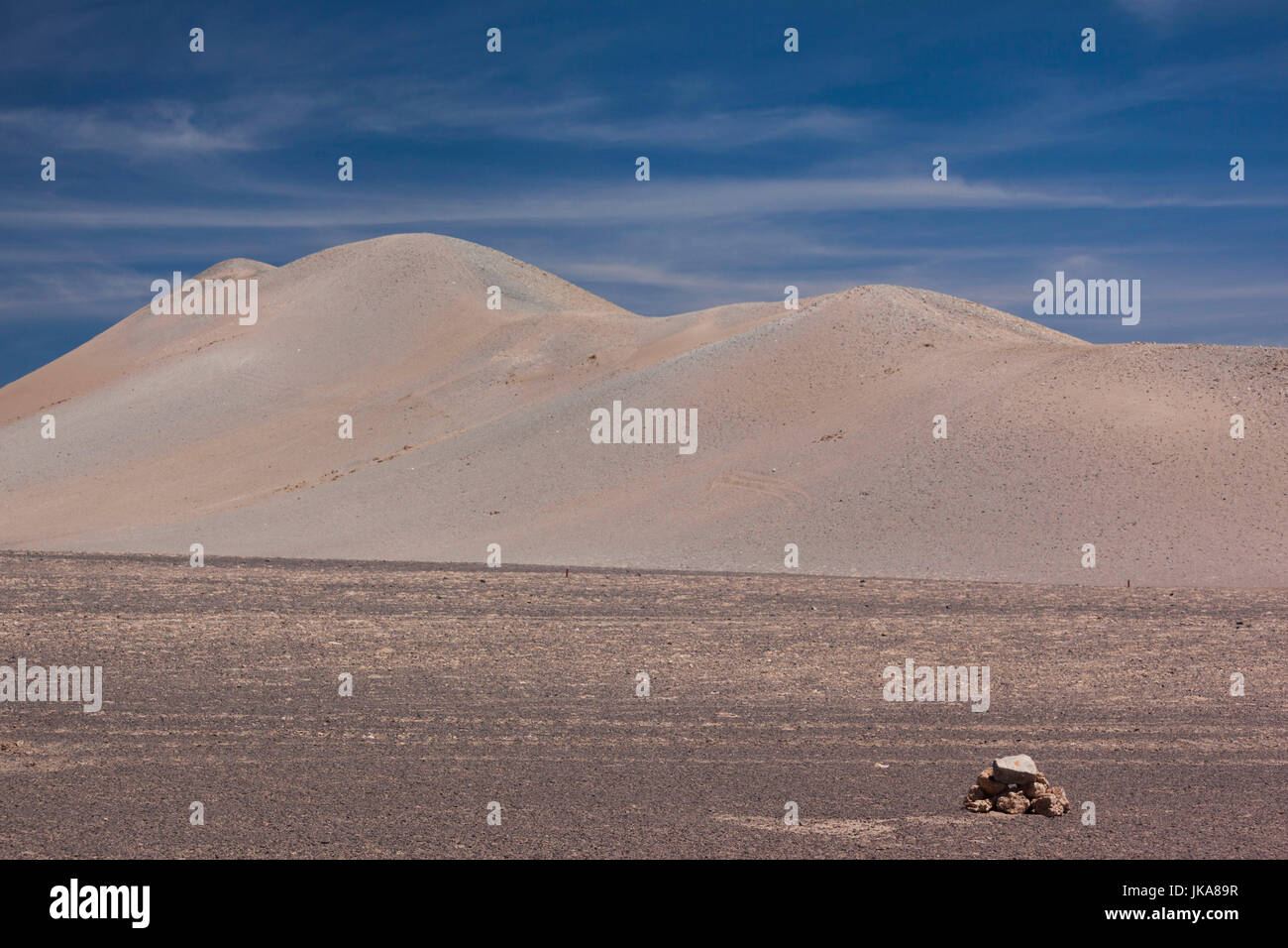 Chile, Calama, desert landscape Stock Photo - Alamy