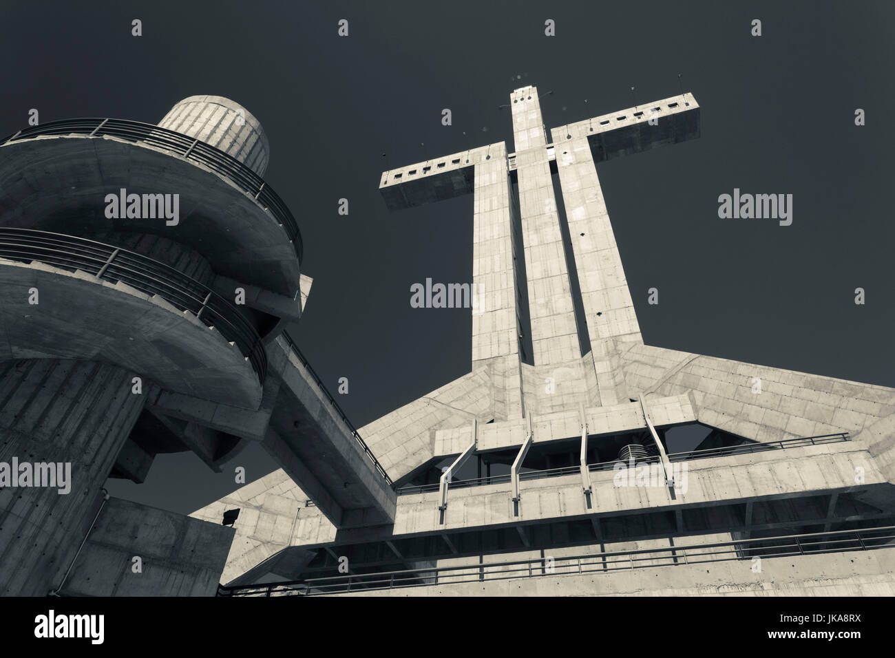 Chile, Coquimbo, Cruz del III Milenio, millenial cross monument Stock ...