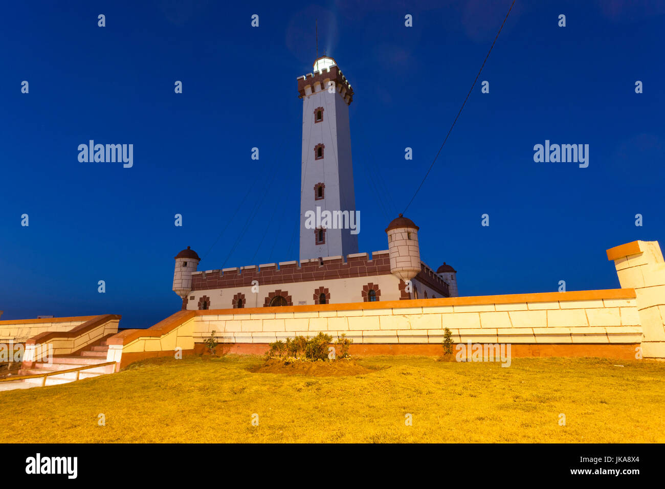 Chile, La Serena, Faro Monumental, lighthouse, dawn Stock Photo - Alamy