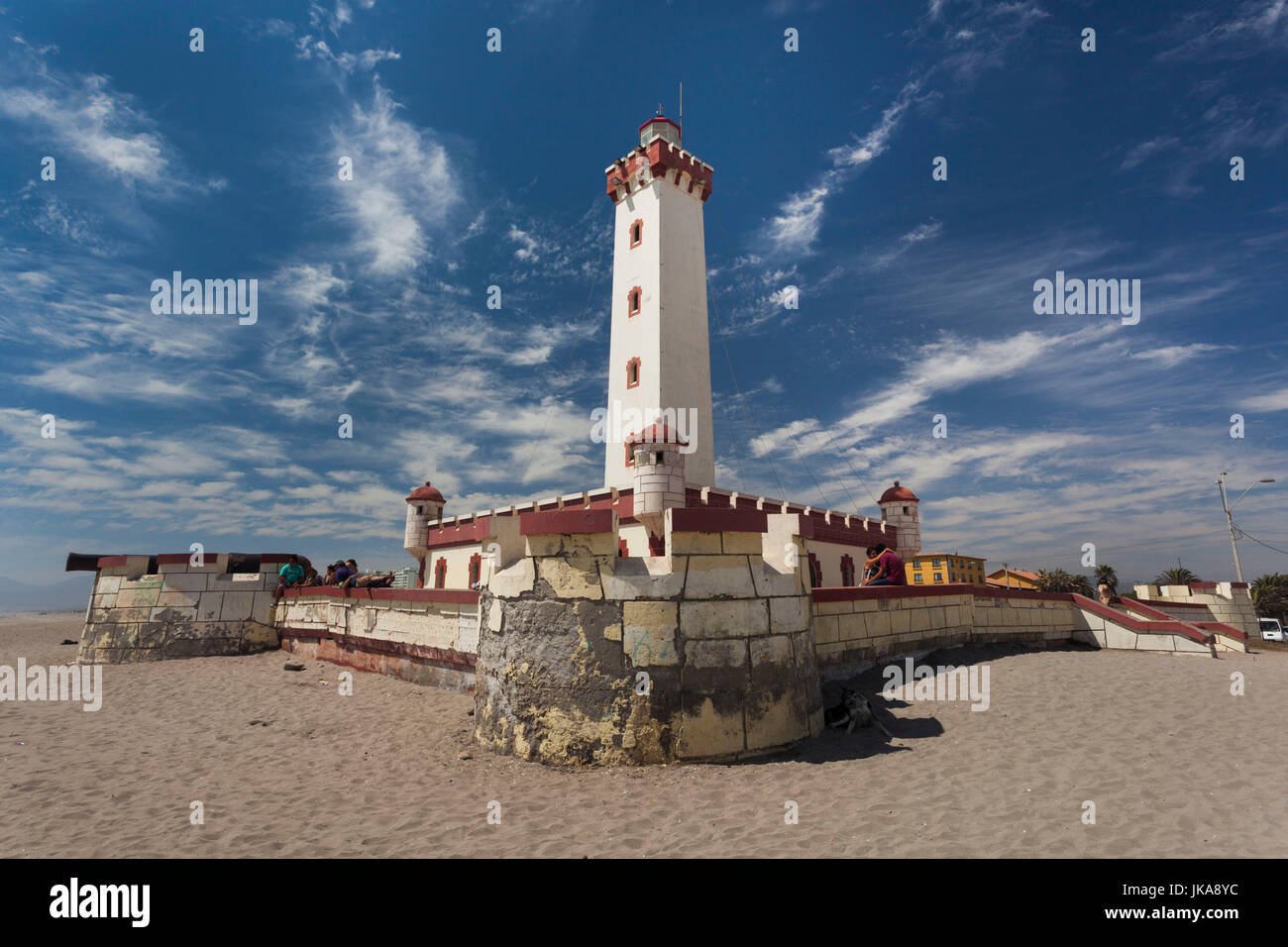 Chile, La Serena, Faro Monumental, lighthouse Stock Photo - Alamy