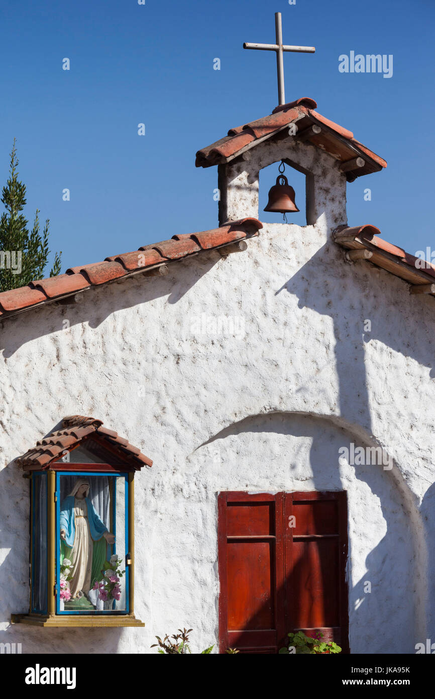 Chile, Pomaire, tourist town, village chapel Stock Photo - Alamy