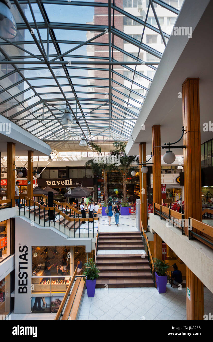 Chile, Santiago, Providencia-area, Galleria Drugstore, shopping mall ...