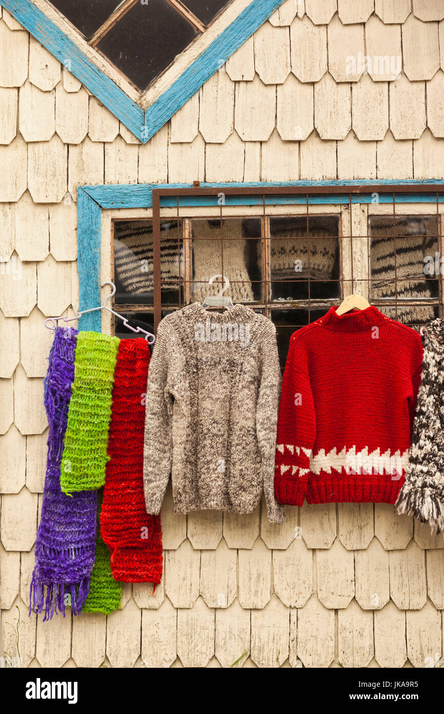 Chile, Chiloe Archipelago, Quinchao Island, Curaco de Velez, island ...