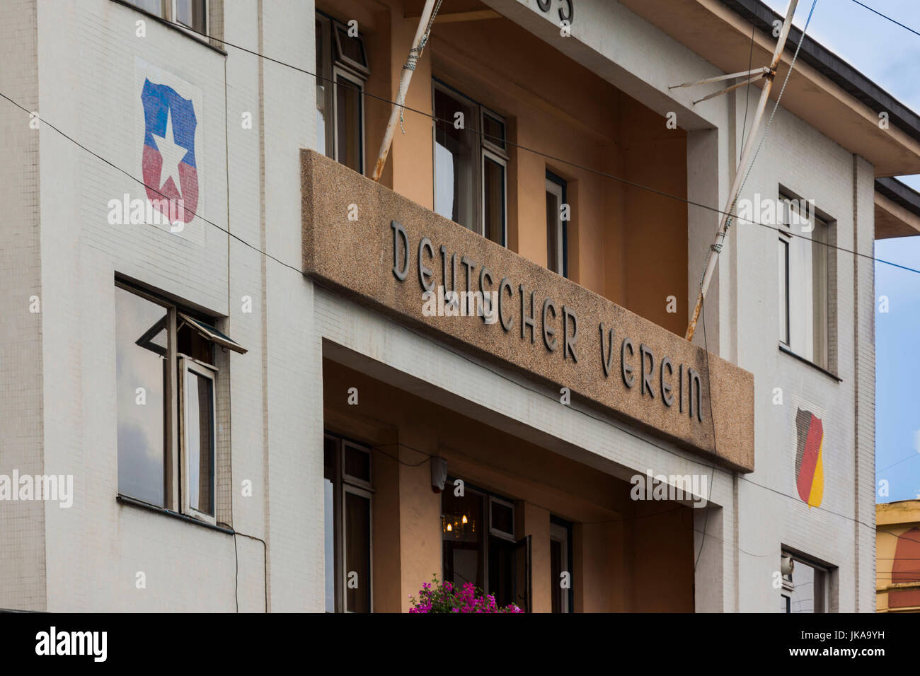 Chile, Los Lagos Region, Puerto Varas, Deutscher Verein, German ...