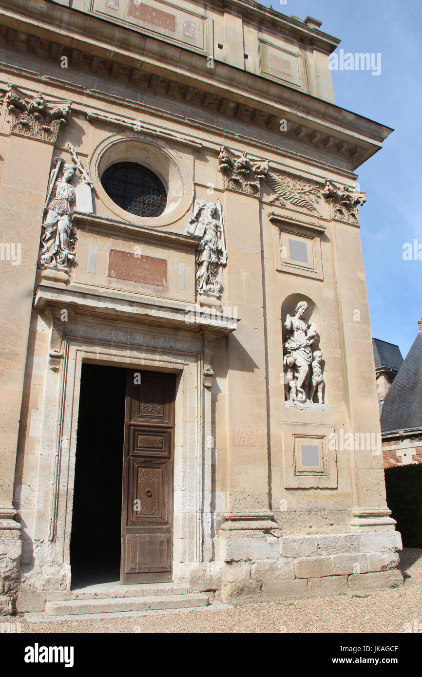 Funeral chapel in Anet (France Stock Photo - Alamy