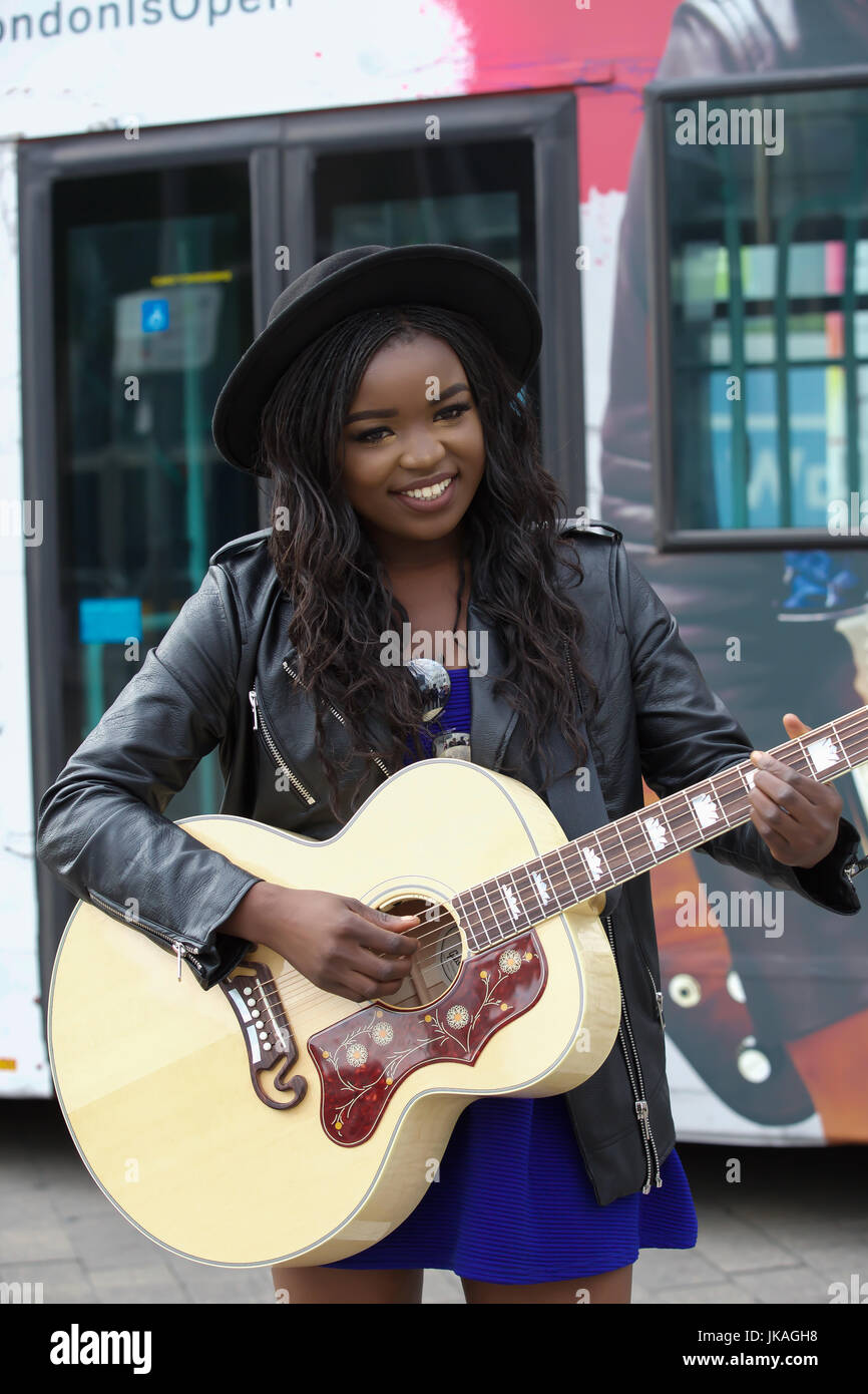 Modupe Obasola attends to celebrate the launch of Gigs, in association ...