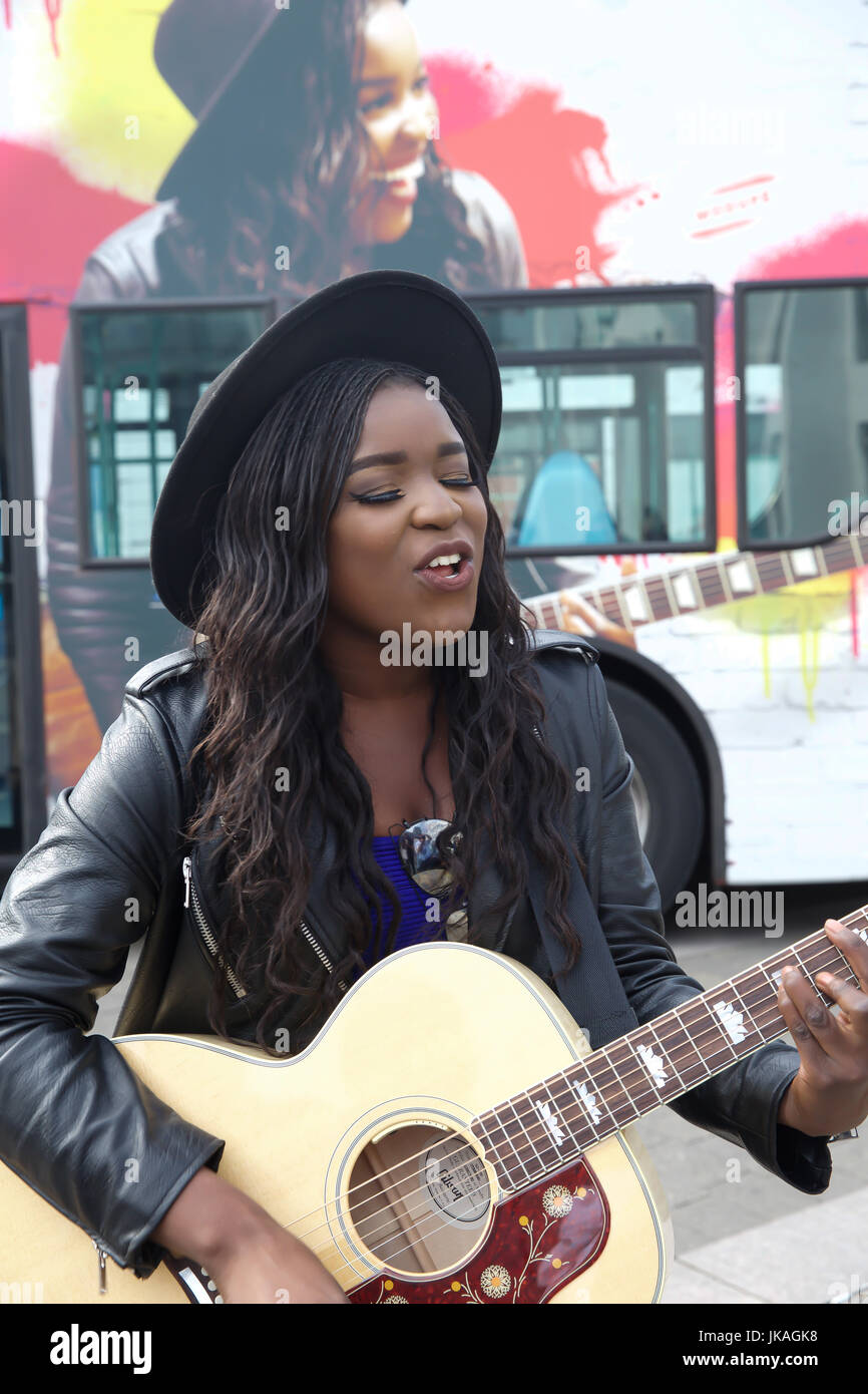 Modupe Obasola attends to celebrate the launch of Gigs, in association ...