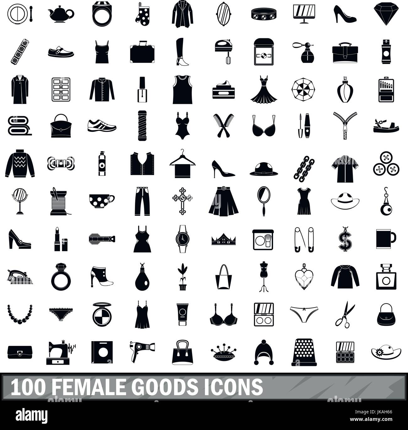 100 female goods icons set, simple style Stock Vector Image & Art - Alamy 100 female goods icons set, simple style Stock Vector Image & Art - Alamy