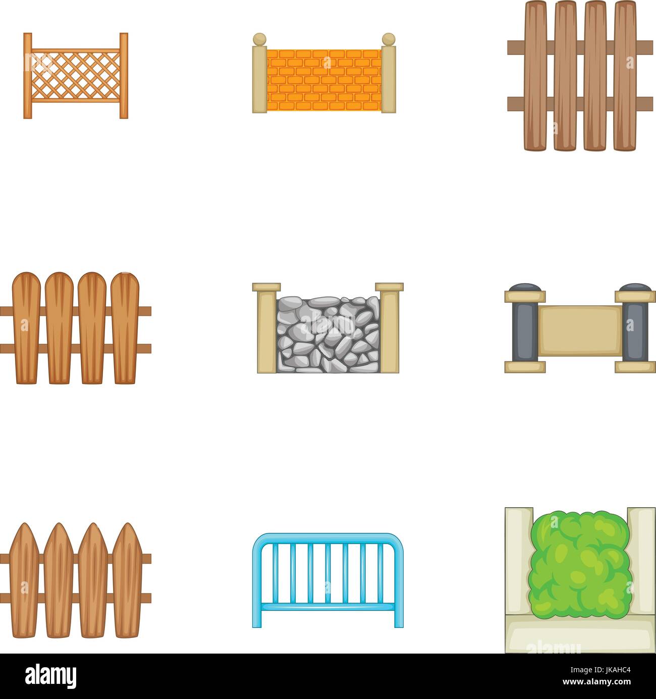 Old farm fences Stock Vector Images - Alamy