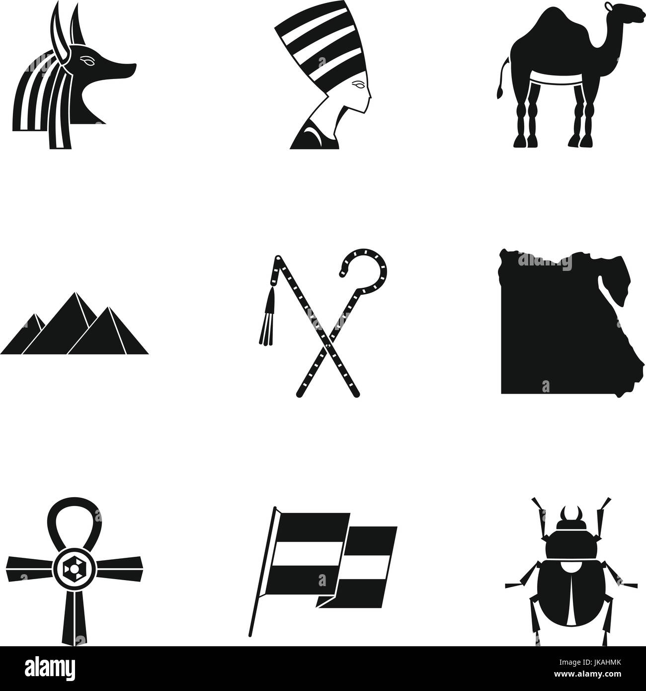 Pharaon of Egypt icons set, simple style Stock Vector Image & Art - Alamy Pharaon of Egypt icons set, simple style Stock Vector Image & Art - Alamy