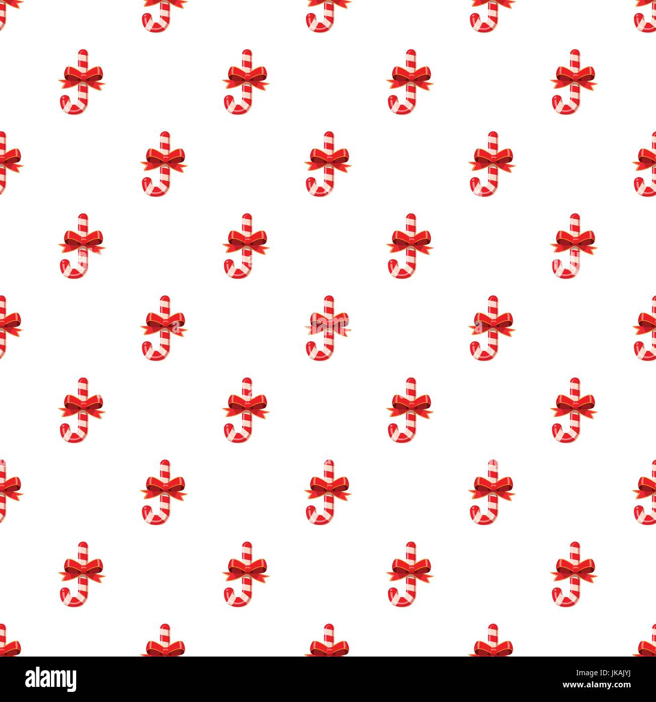 Candy cane with bow pattern Stock Vector Image & Art - Alamy