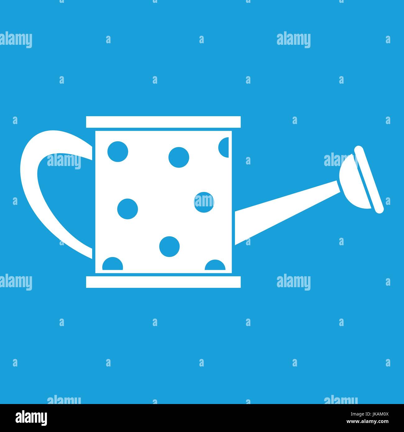 White bucket full organic Stock Vector Images - Alamy