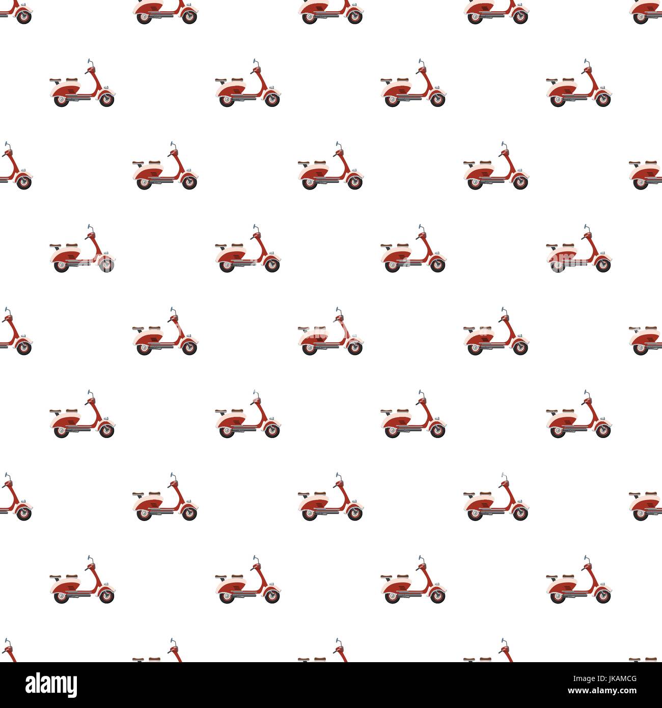 Scooter motorbike pattern Stock Vector Image & Art - Alamy