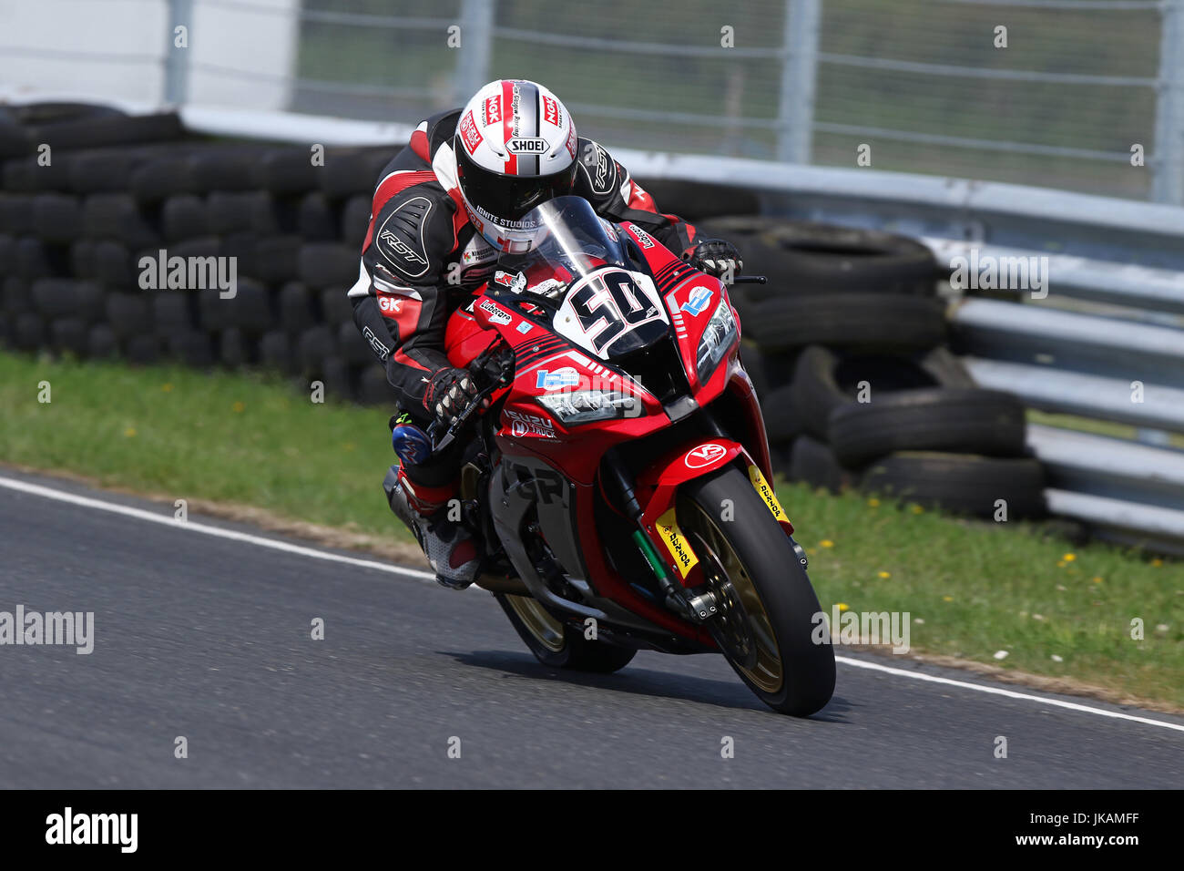 Mark Glasgow, Irish Superbike Championship, Kirkistown Race Track 2017 ...
