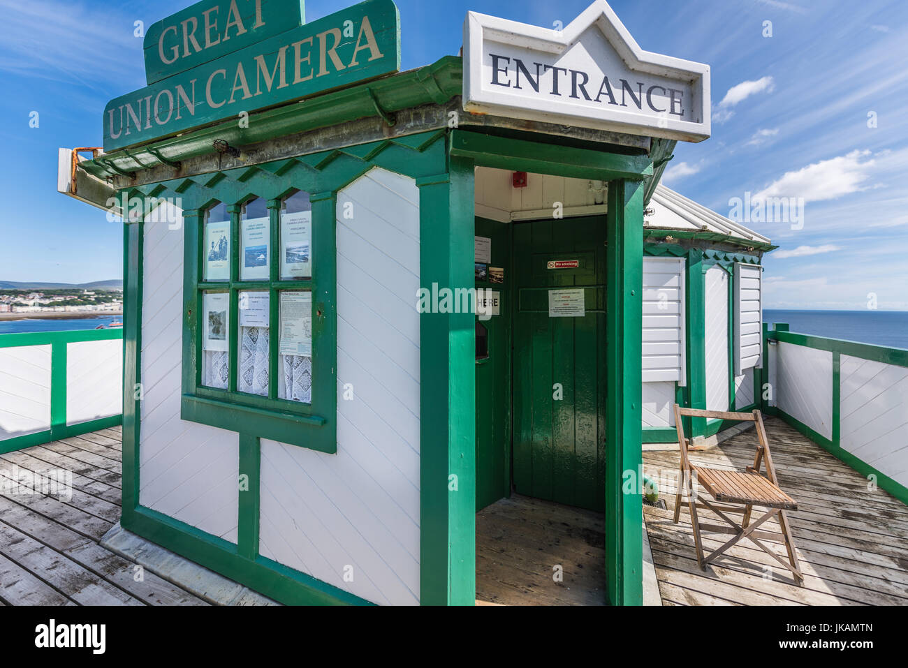 Great Union Camera Obscura, Douglas Head, Isle of Man Stock Photo - Alamy