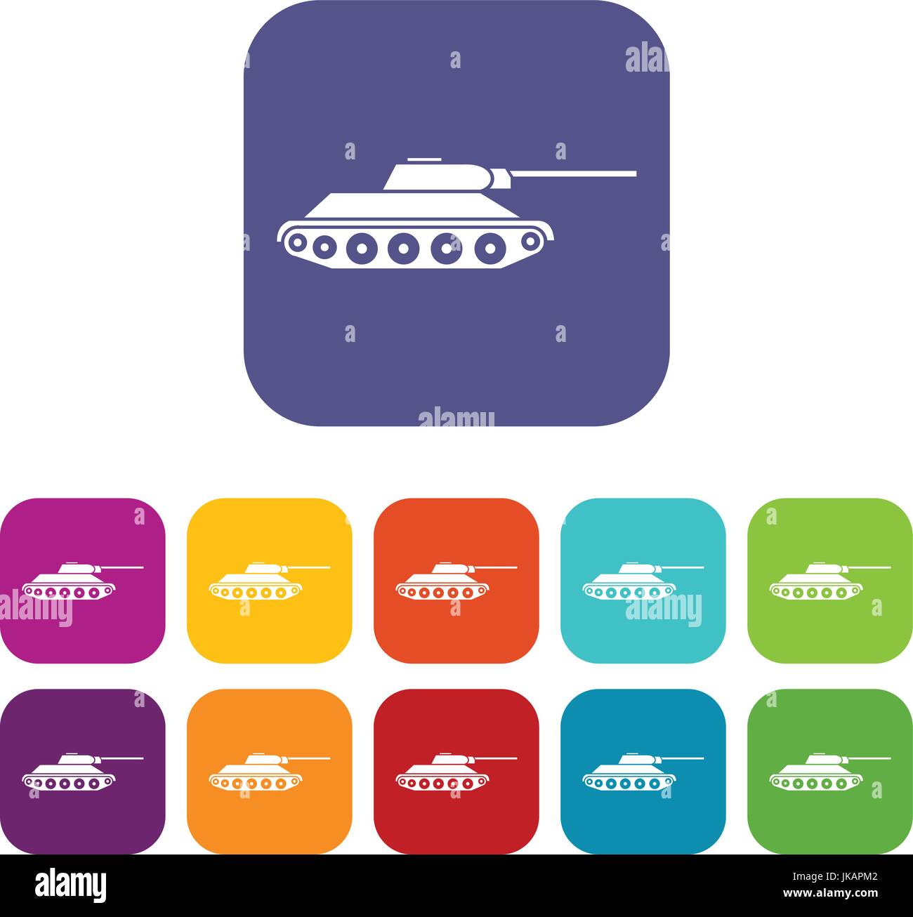 Tank icons set Stock Vector Image & Art - Alamy