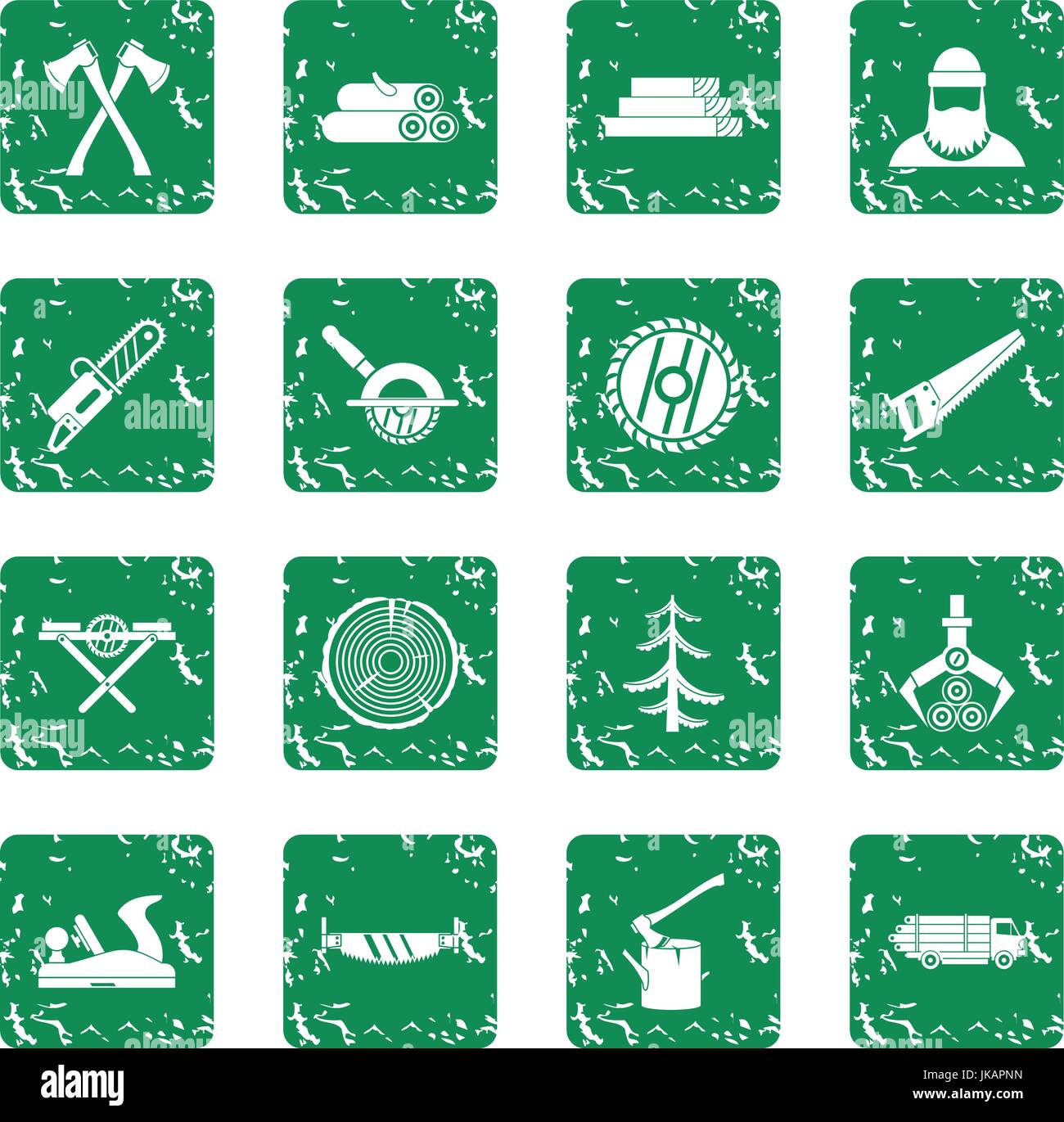 Hammer log Stock Vector Images - Alamy