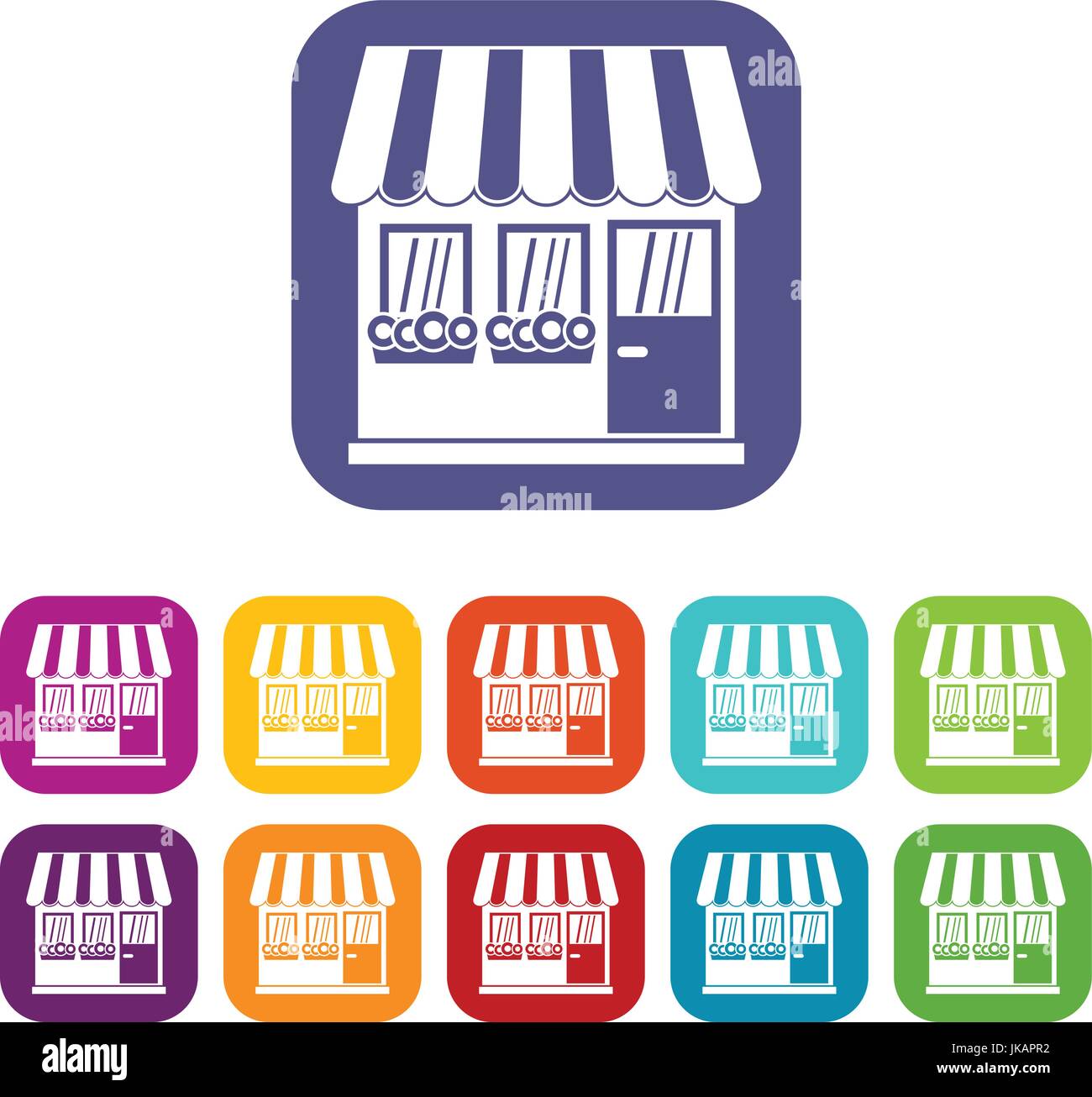 Store icons set Stock Vector Image & Art - Alamy