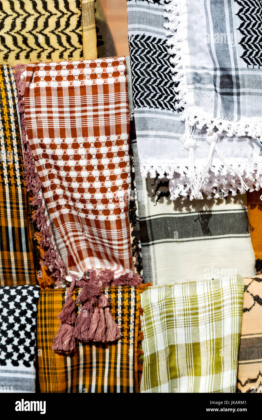 the texture of the cotton traditional symbolic arabian scarf like ...