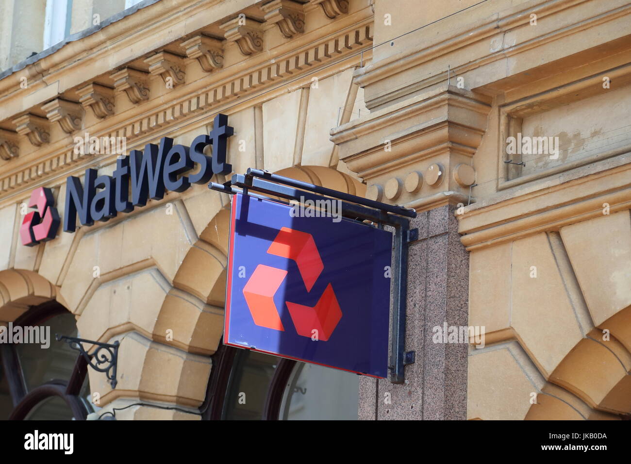 Natwest bank retail bank sign hi-res stock photography and images - Alamy