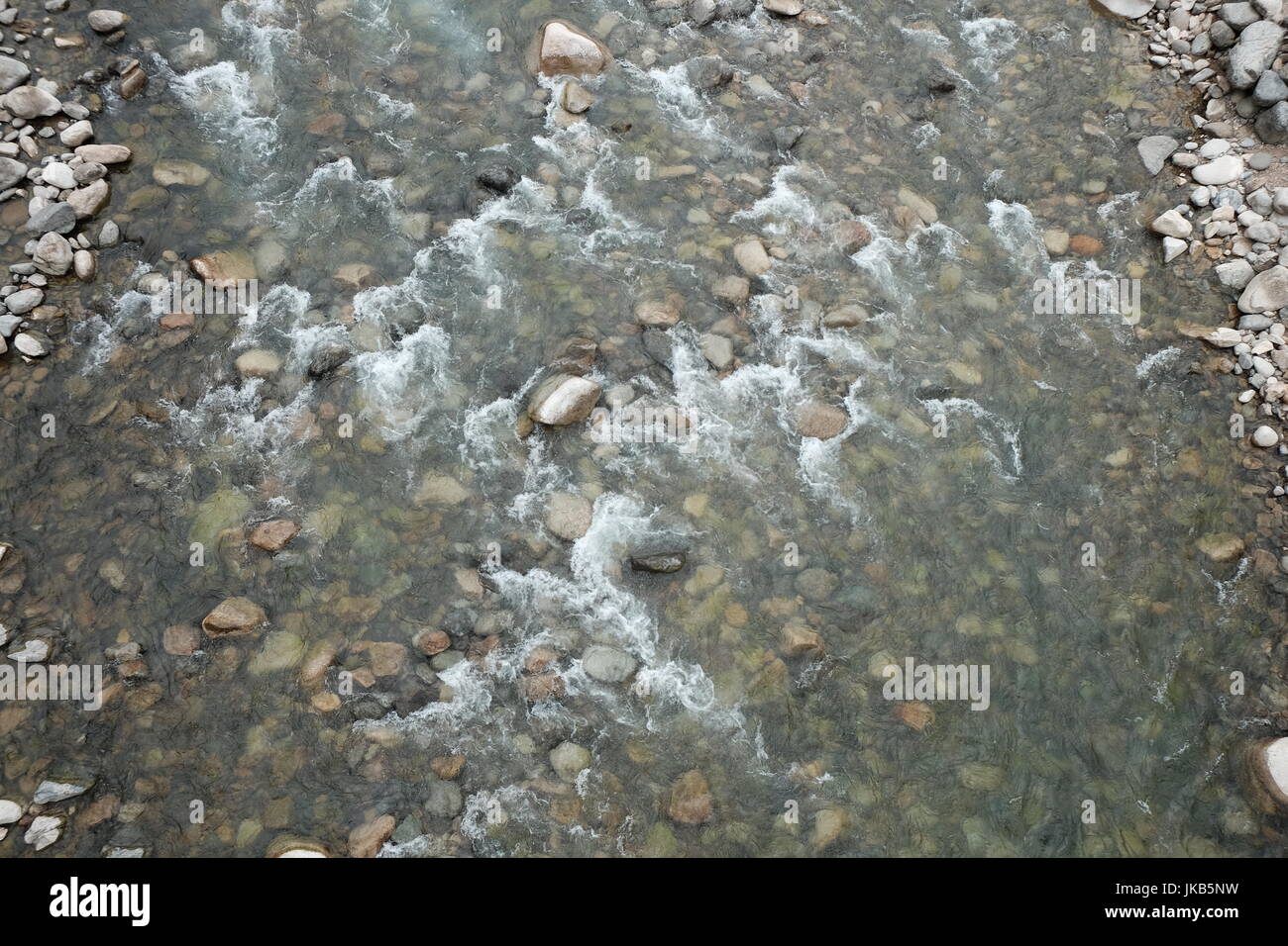 Rocks in a stream Stock Photo - Alamy
