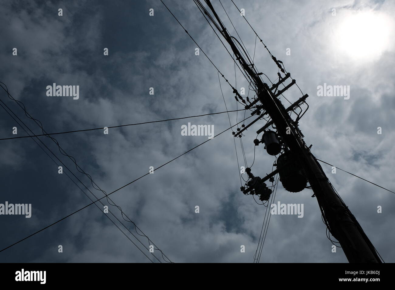 Blue utility hi-res stock photography and images - Alamy