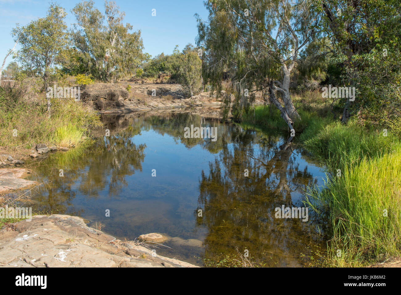 Pool at Coppersfield Gorge, Einasleigh, Queensland, Australia Stock ...