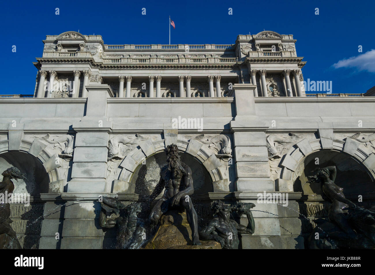 USA, Washington DC, US Library of Congress, exterior Stock Photo - Alamy
