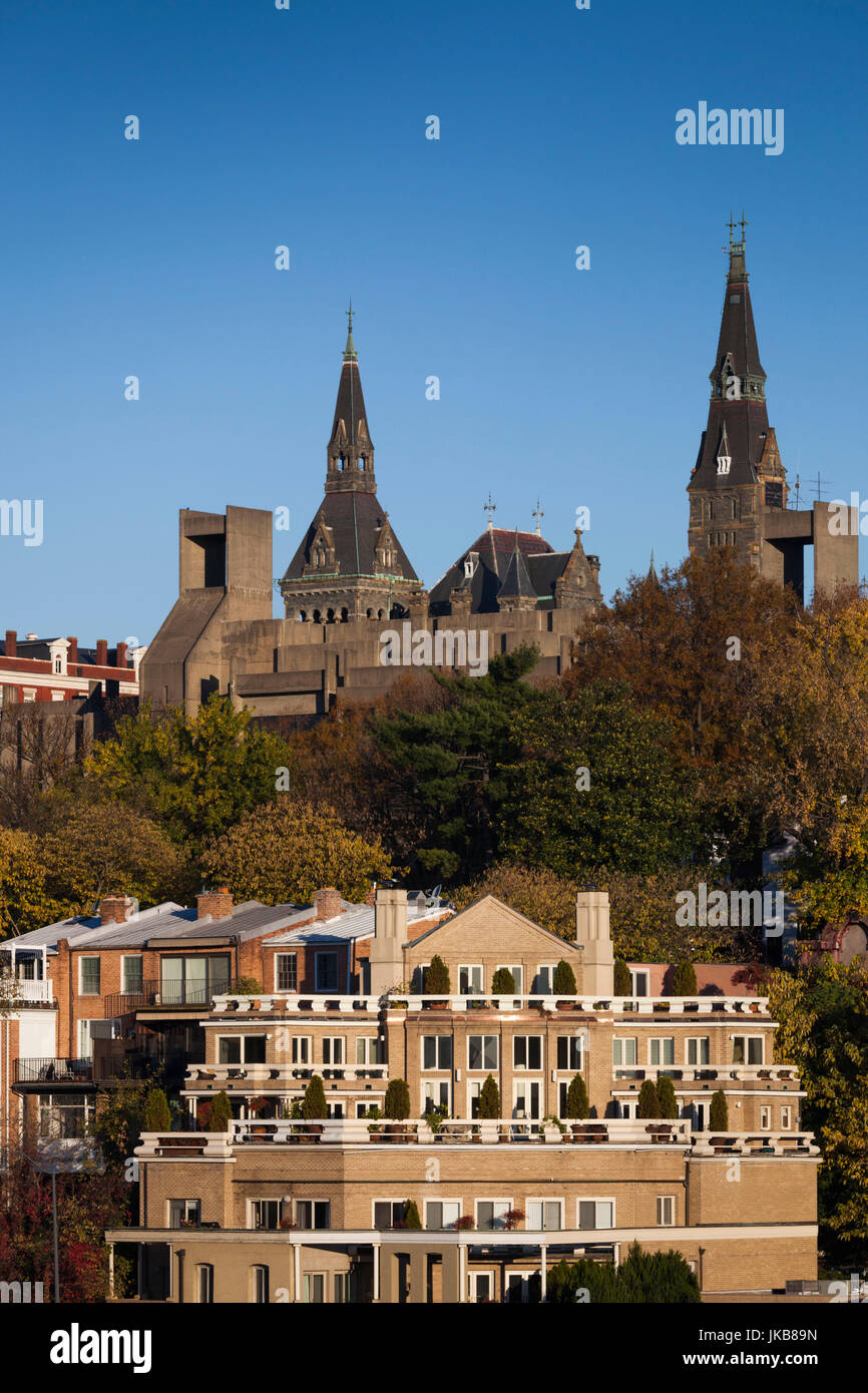 Washington Dc Usa Georgetown University High Resolution Stock ...
