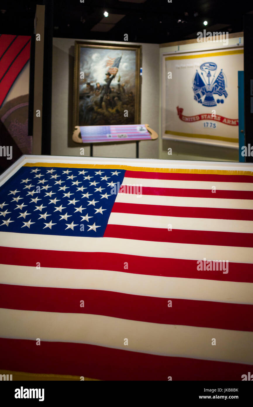 USA, Virginia, Fort Lee, US Army Quartermaster Corps Museum at Fort Lee ...