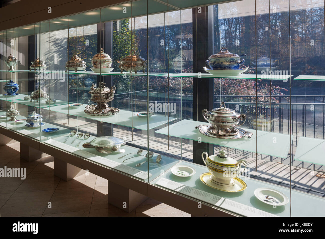 USA, Delaware, Wilmington, Winterthur Museum, decorative arts museum ...