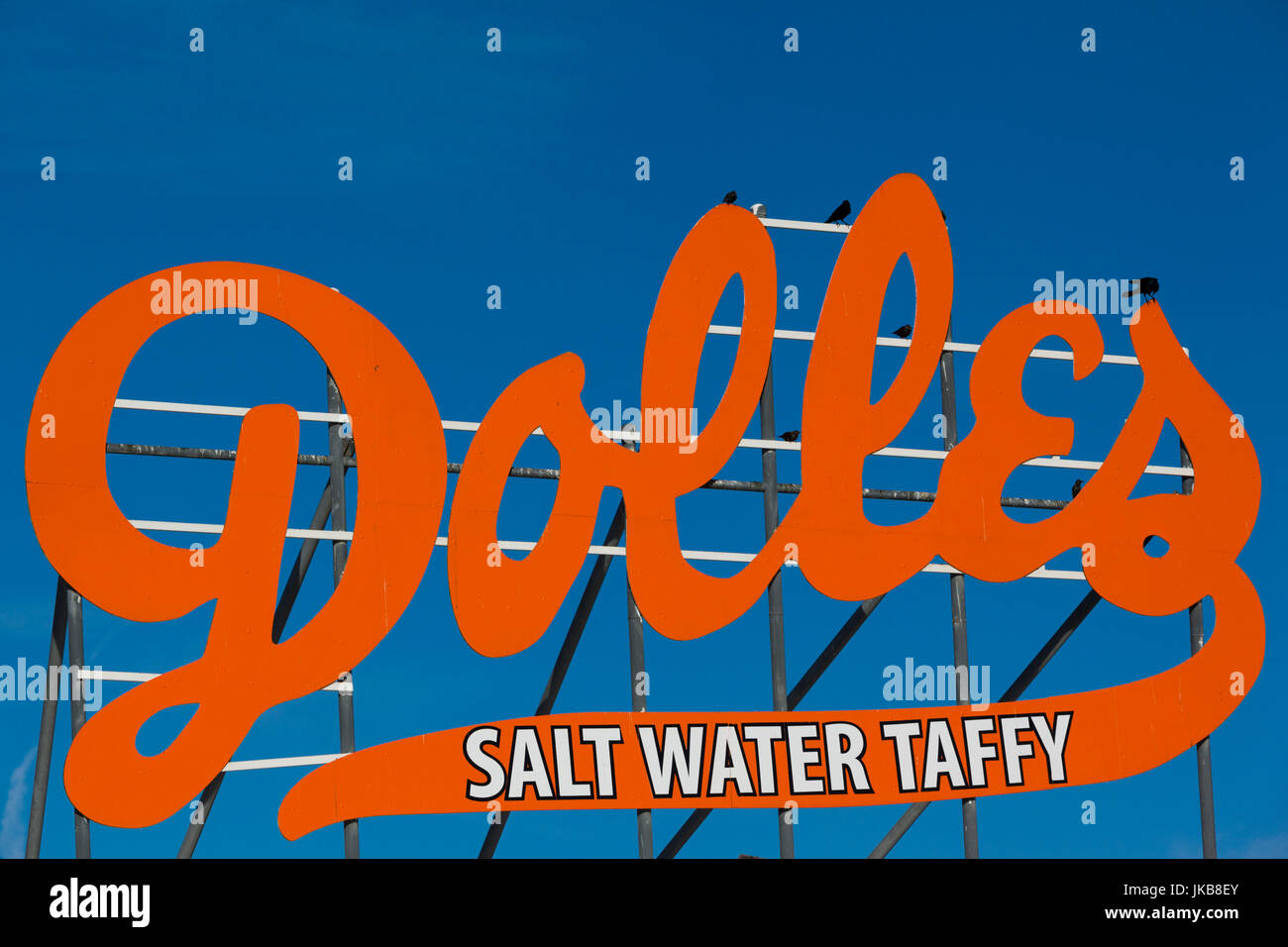 Salt water taffy sign candy hi-res stock photography and images - Alamy