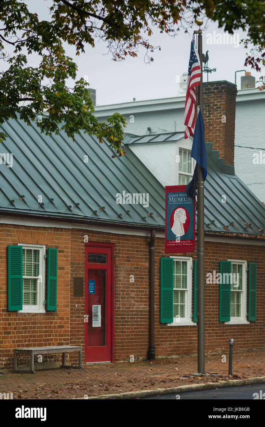 James monroe museum and memorial library hi-res stock photography and ...