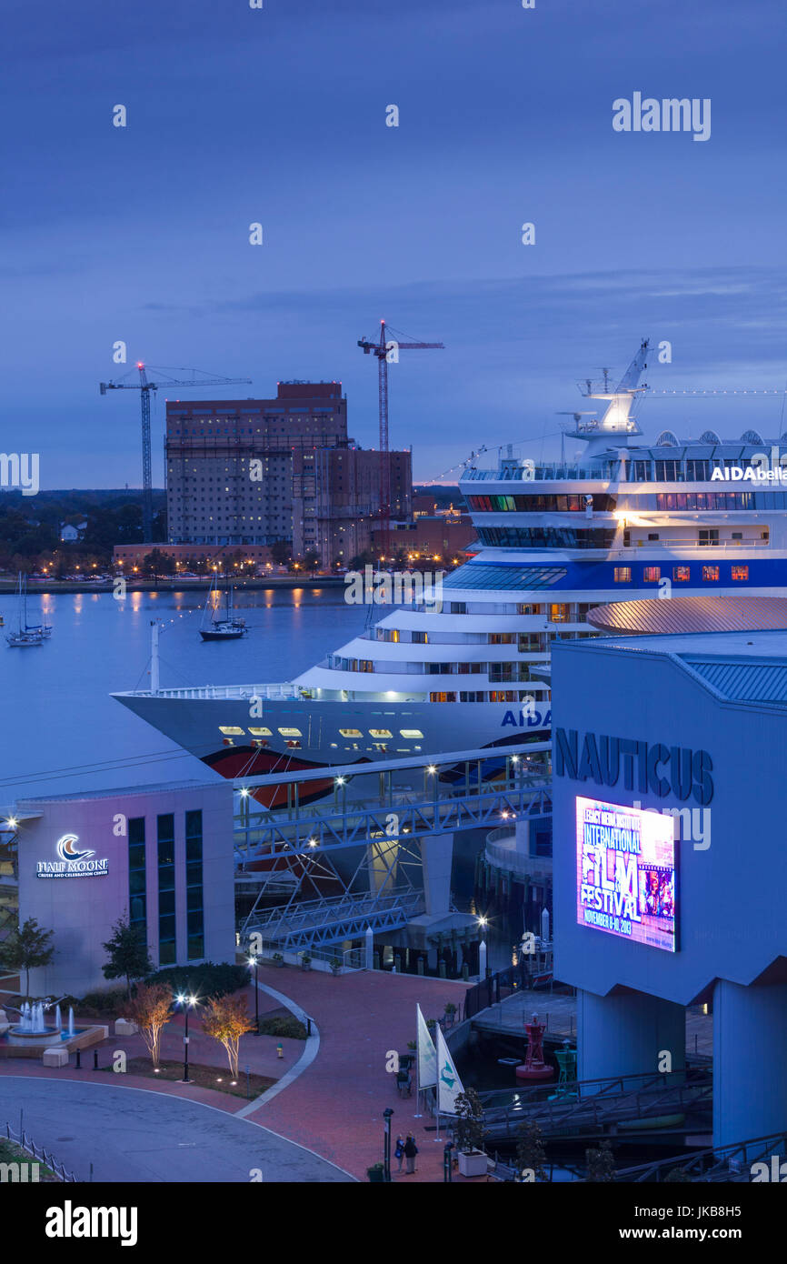 Elevated view with nauticus museum hi-res stock photography and images ...