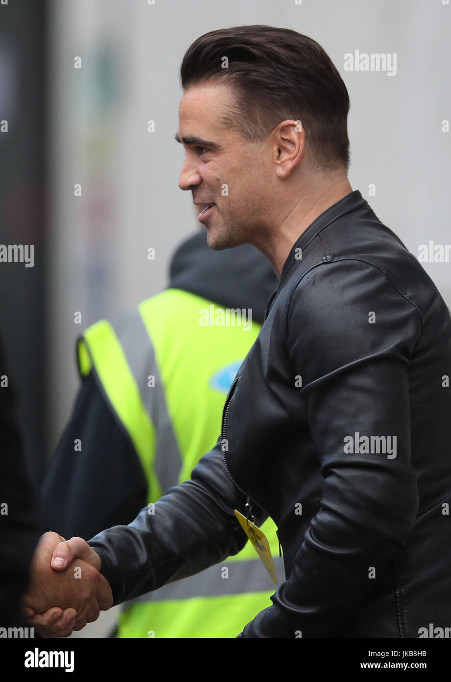 Colin Farrell at the U2 concert at Croke Park in Dublin Stock Photo - Alamy