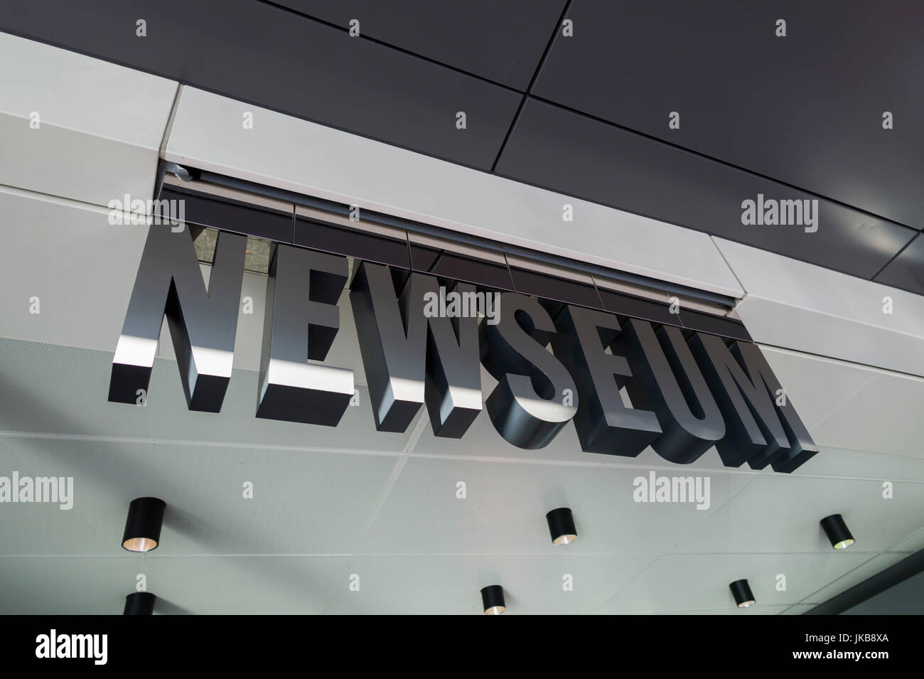 USA, Washington DC, The Newseum, exterior Stock Photo - Alamy