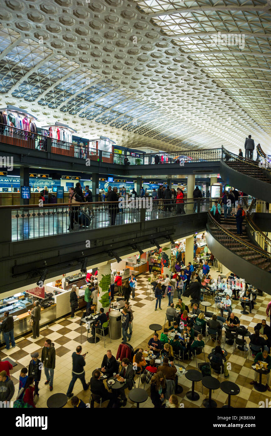 USA, Washington DC, Union Station, interior Stock Photo - Alamy