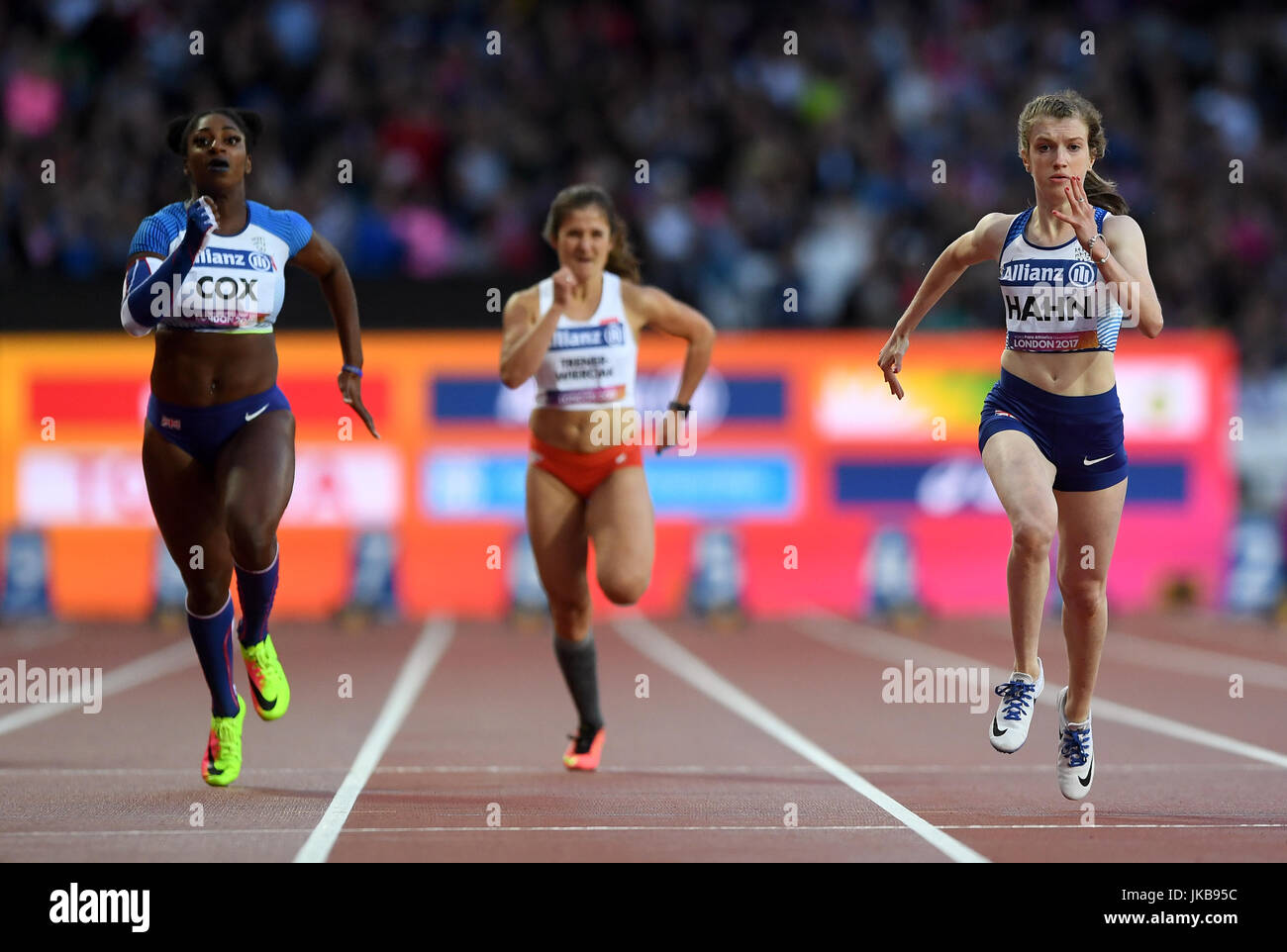 Great Britain's Kadeena Cox, Poland's Anna Trener-Wierciak and Great ...