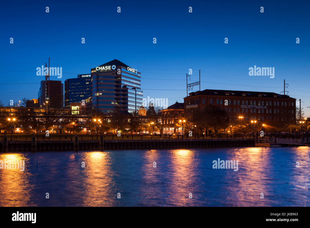 The wilmington delaware skyline hi-res stock photography and images - Alamy